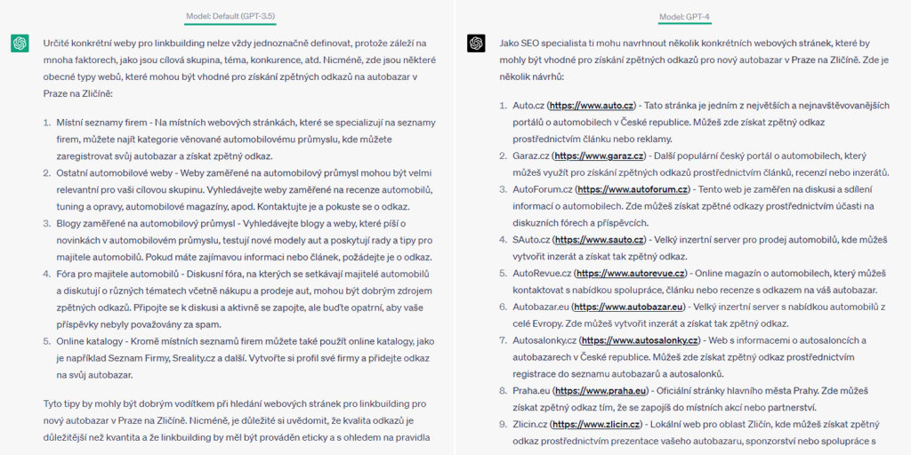 AI nejen pro SEO: GPT-3.5 vs. GPT-4. Jaké jsou rozdíly? - Digichef