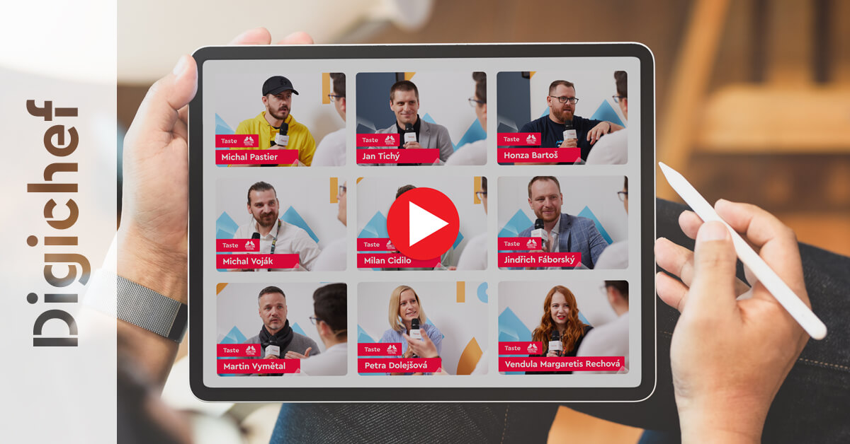 4,5 hodiny unikátních rozhovorů se školiteli Marketing Festivalu - Digichef